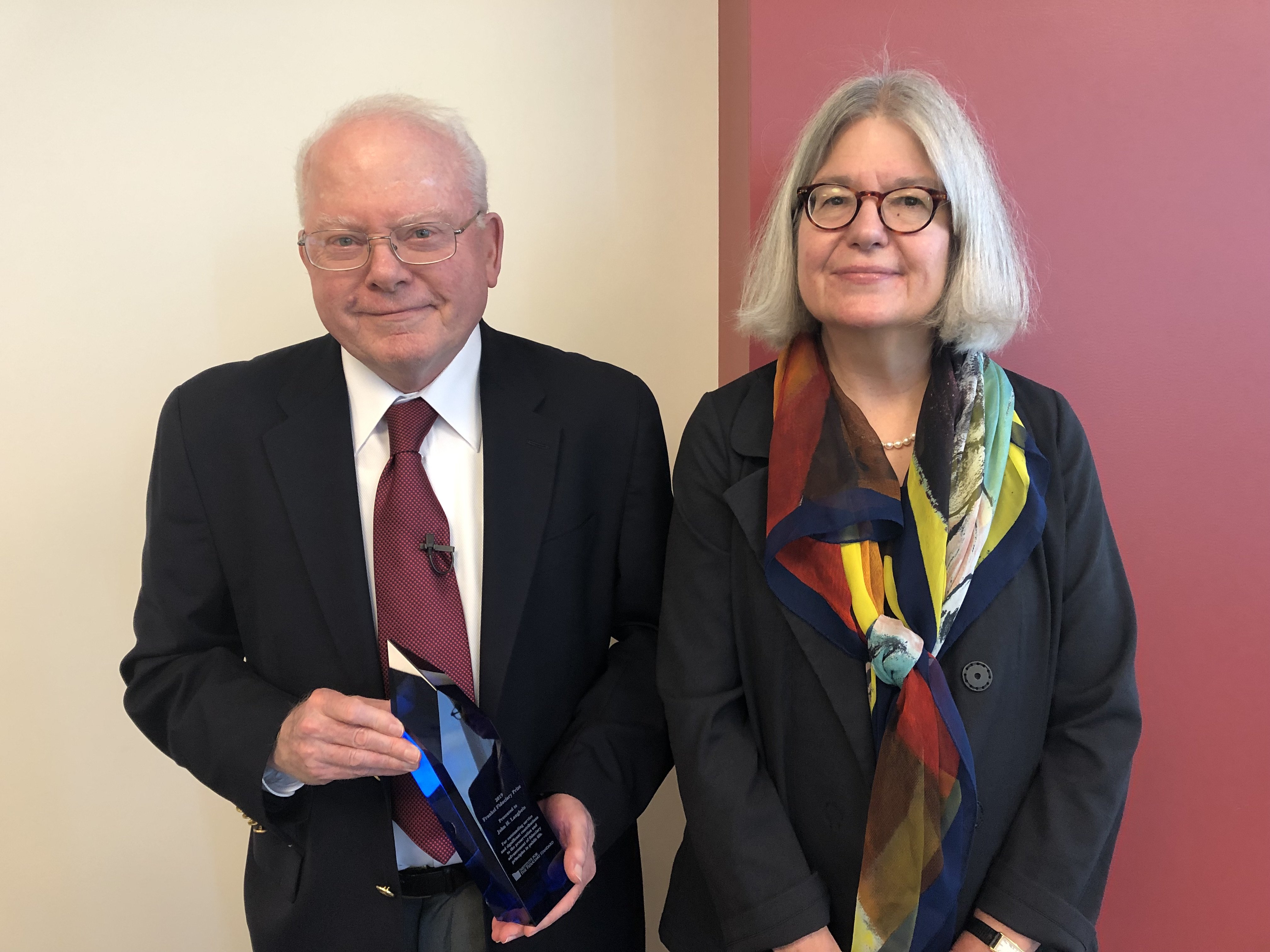 John Langbein Awarded the Frankel Fiduciary Prize - The Institute for ...